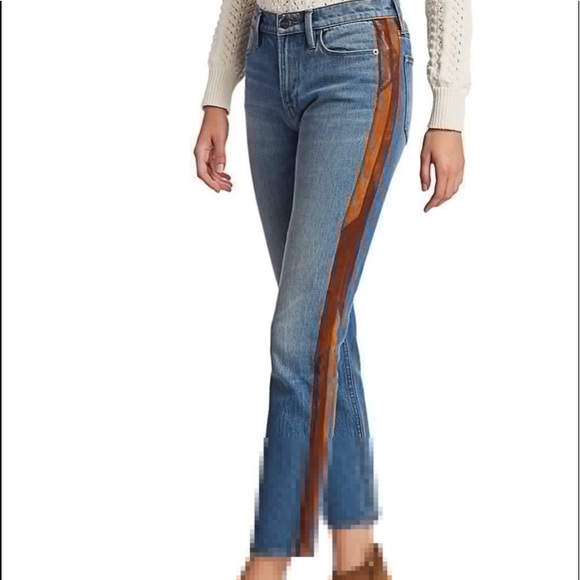 Frame Denim | Jeans | Frame Le High Straight Side Panel Jeans | Poshmark